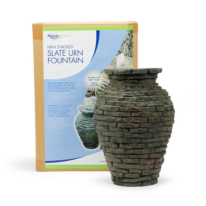 Mini Stacked Urn | Stacked Urns | Fountainscapes | Water Garden & P...