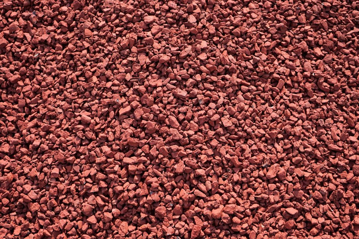Red Stones For Decorative Art