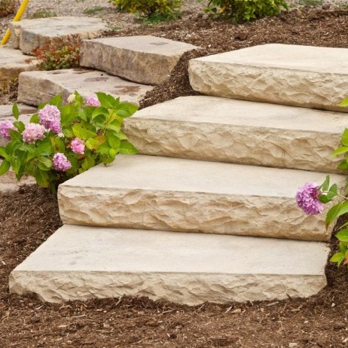 Dimensional Steps | Step Treads | Pavers & Retaining Walls | Niemey...