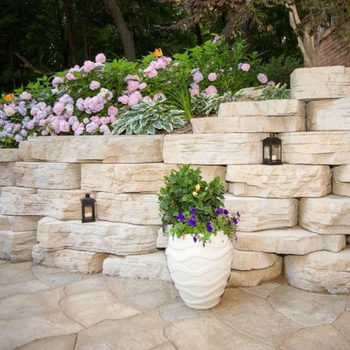 Outcropping Wall | Walls & Verticals | Pavers & Retaining Walls | N...